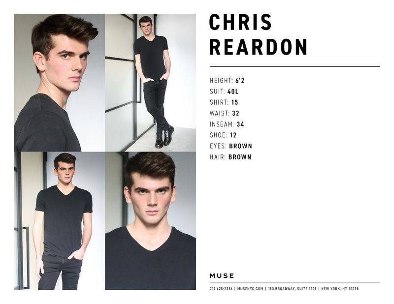 Muse Models Men 2018 Polaroids/Portraits (Polaroids-Digitals)