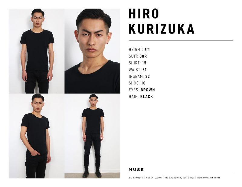 Muse Models Men 2018 Polaroids/Portraits (Polaroids-Digitals)