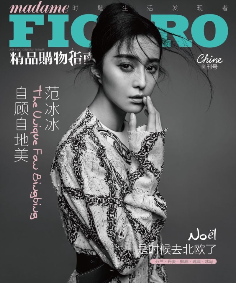 Madame Figaro China December 2015 Cover (Madame Figaro China)