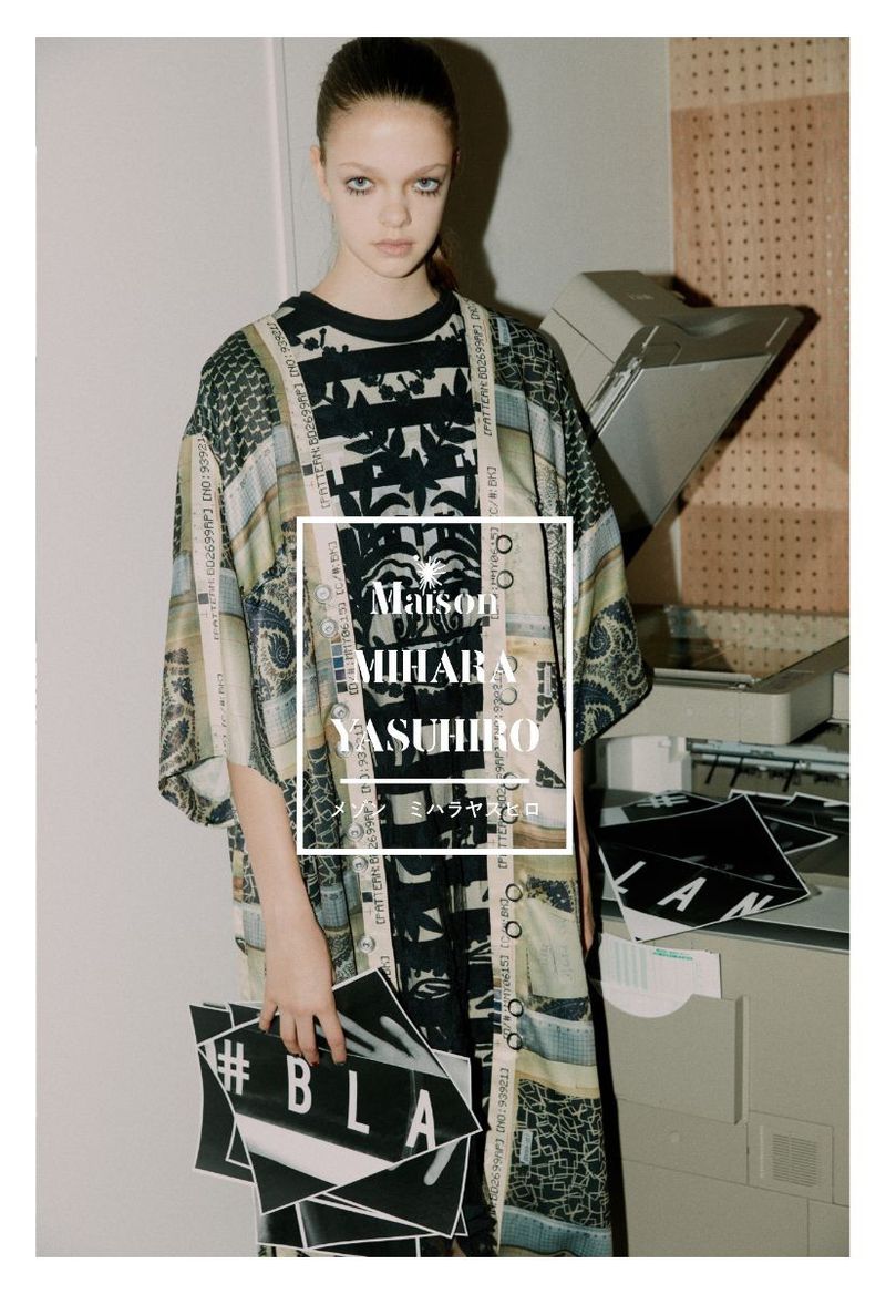 Maison Mihara Yasuhiro Spring/Summer 2018 Campaign (Mihara Yasuhiro)