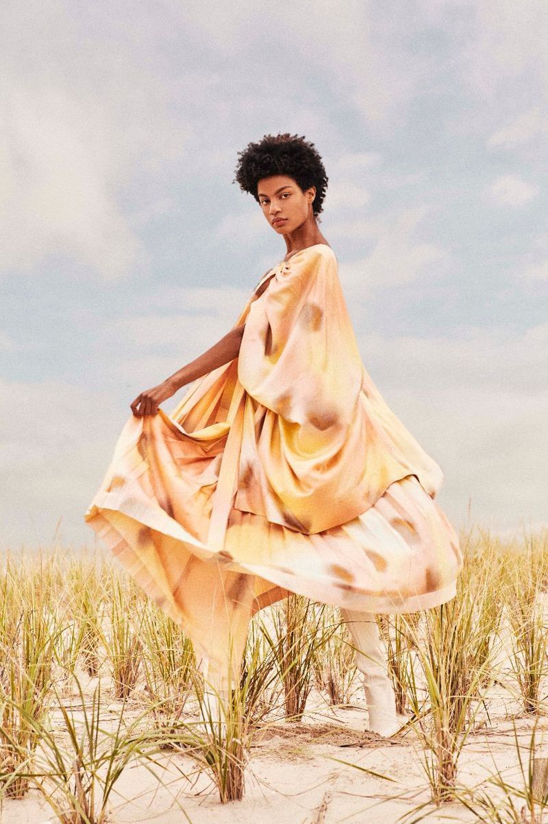 Ebonee in Painterly Pieces (V Magazine)
