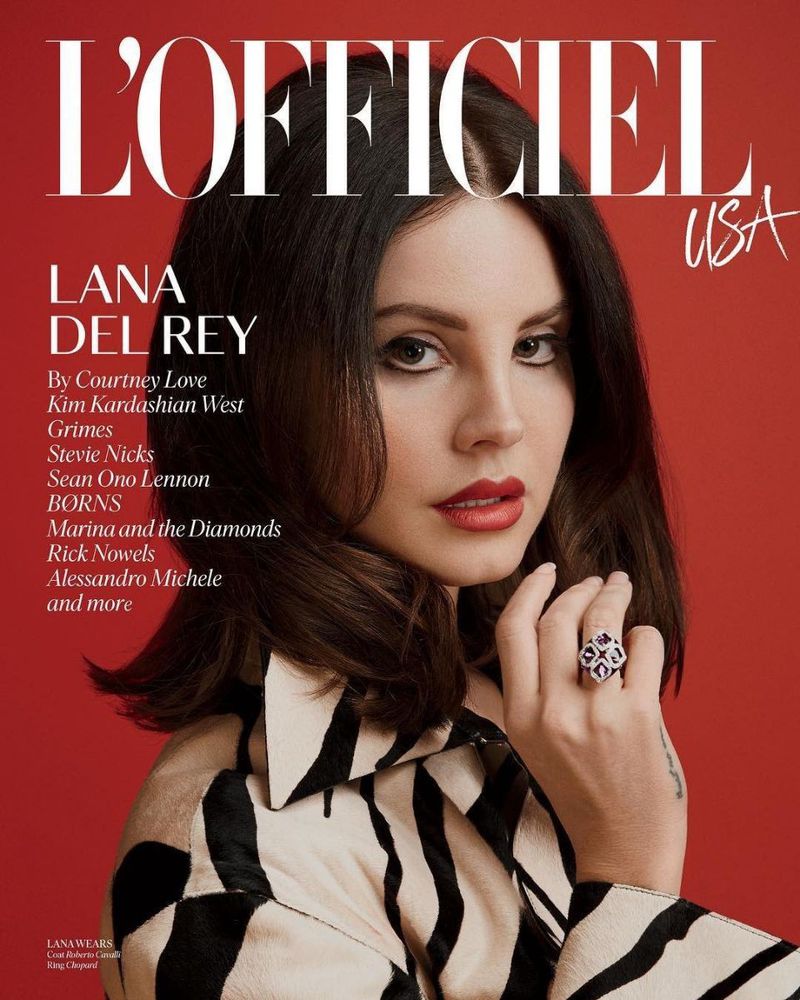 L'Officiel USA March 2018 Cover (L'Officiel USA)