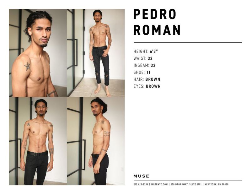 Muse Models Men 2018 Polaroids/Portraits (Polaroids-Digitals)