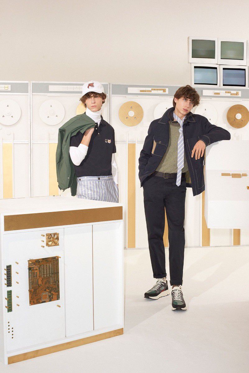 Maison Kitsuné Men's F/W 2018 Lookbook (Maison Kitsuné)