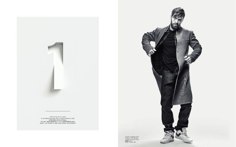 1 for AND MEN Magazine - by Mike Ruiz (Various Editorials)