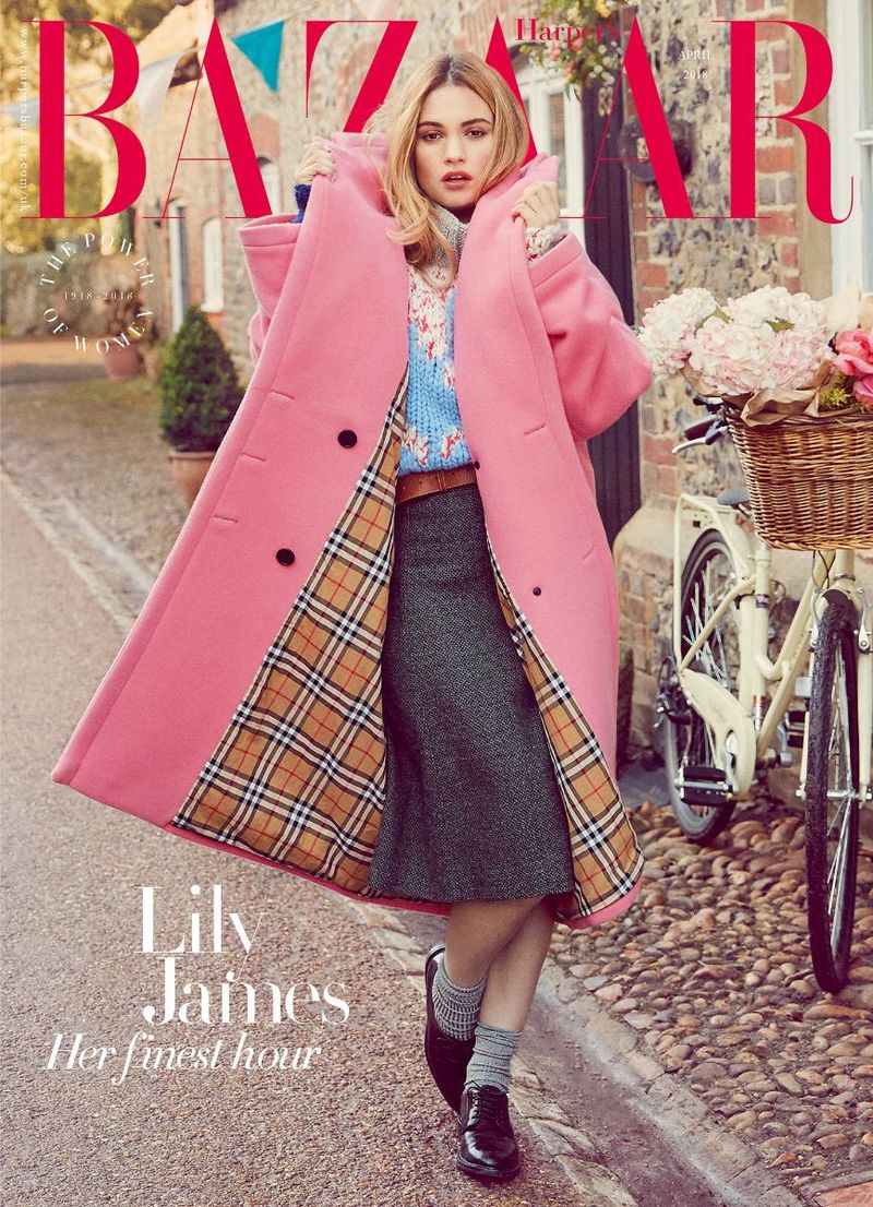 Harper's Bazaar UK April 2018 Cover (Harper's Bazaar UK)
