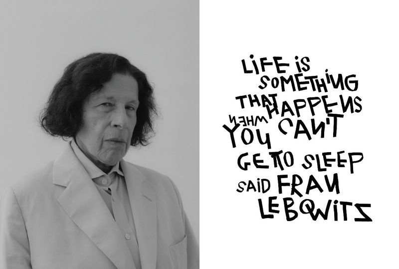 Fran Lebowitz: American Woman (Rika Magazine)