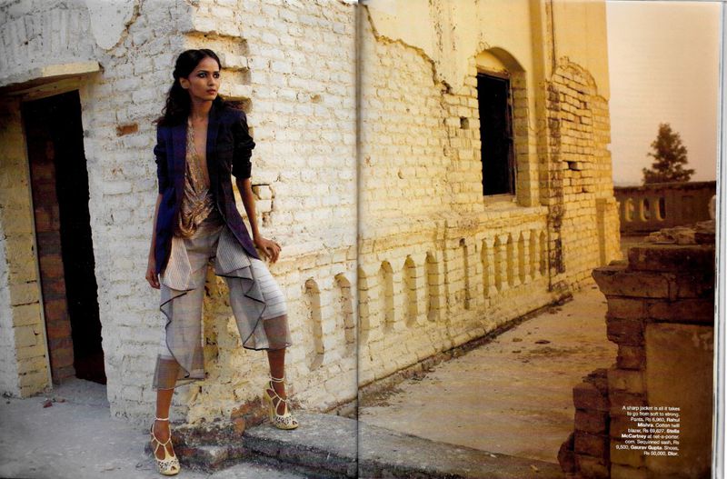 DHOTI drape in demand (Harper's Bazaar India)