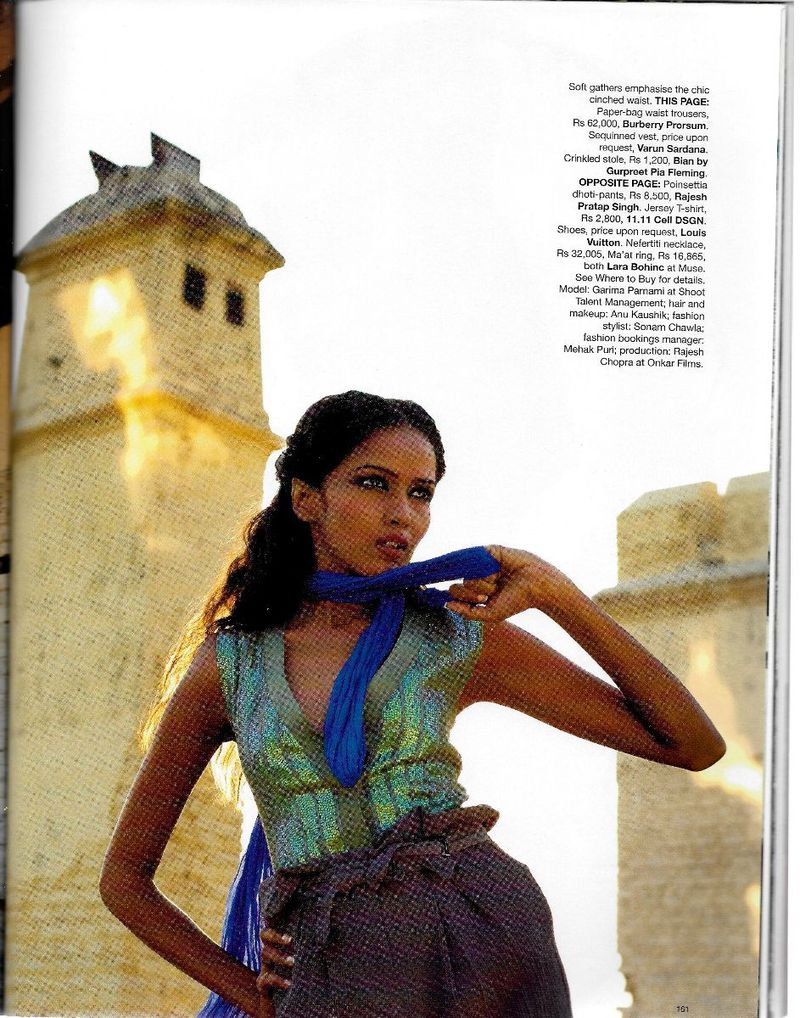 DHOTI drape in demand (Harper's Bazaar India)