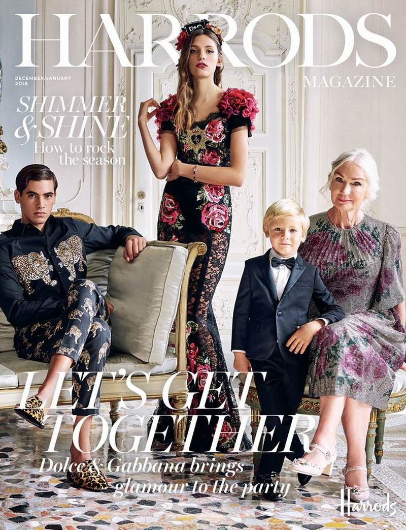 Harrods December 2017 Cover (Harrods)