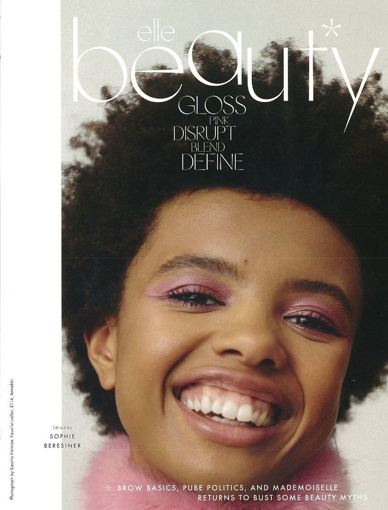 Gloss, Disrupt,Define for ELLE U.K. September 2017 Beauty Supplement ...