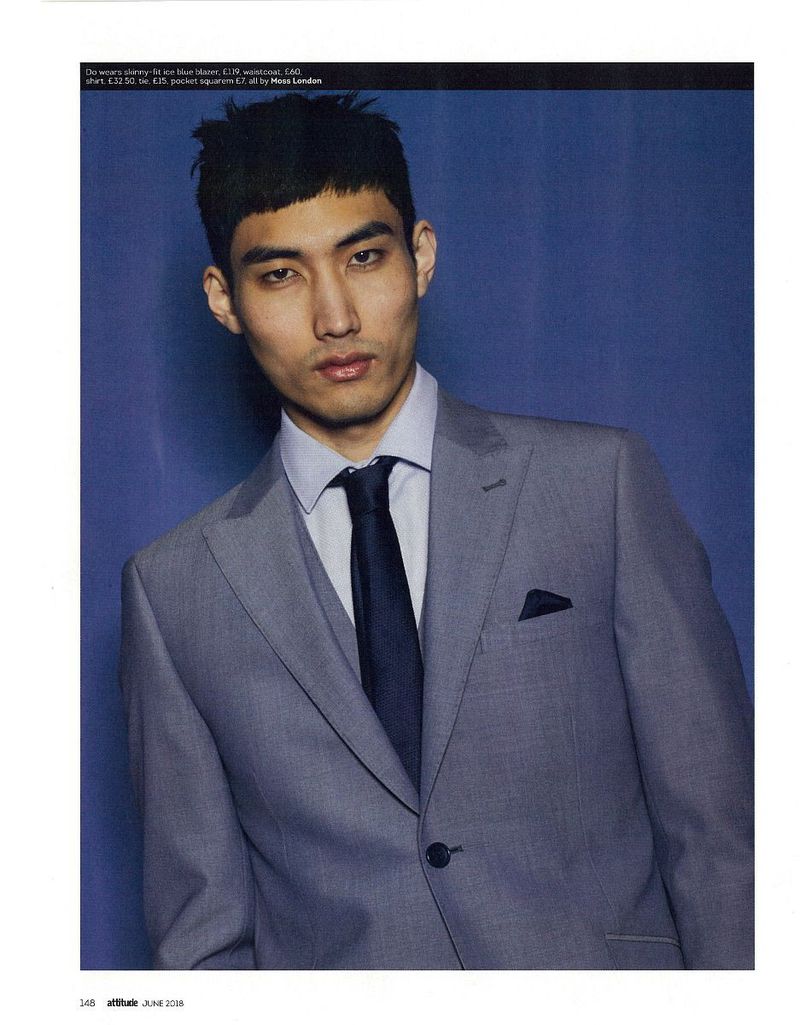 Portfolio: True Blue (Attitude Magazine)