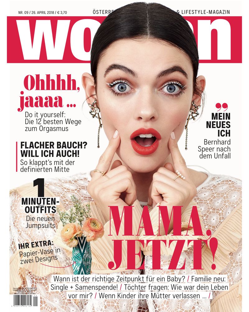 Woman Austria April 2018 Cover (Various Editorials)