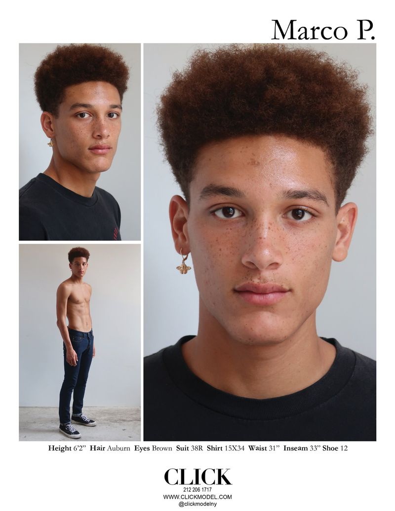 Click Models 2018 Polaroids/Portraits (Polaroids-Digitals)