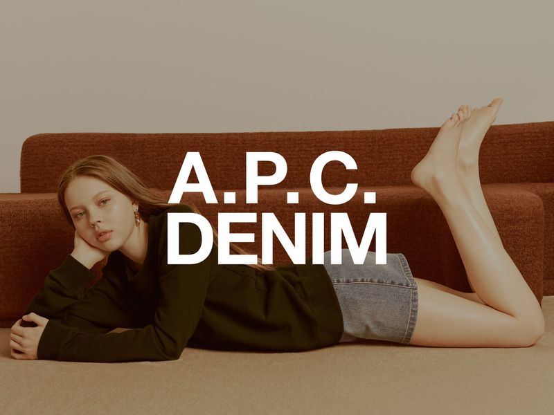 A.P.C. Denim Summer 2018 Campaign (A.P.C.)