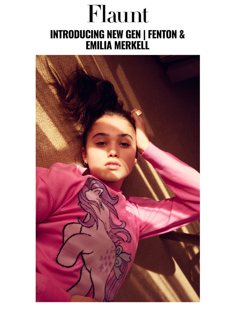 INTRODUCING NEW GEN | FENTON AND EMILIA MERKELL (Flaunt)