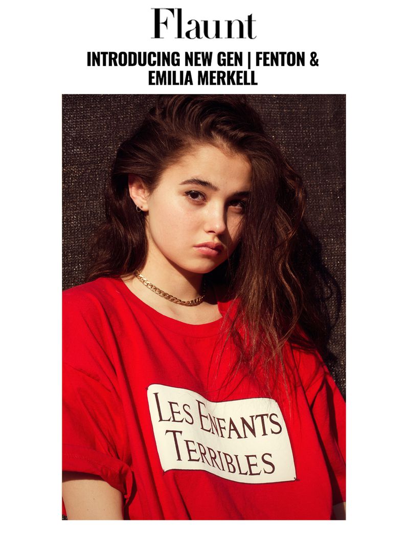 INTRODUCING NEW GEN | FENTON AND EMILIA MERKELL (Flaunt)