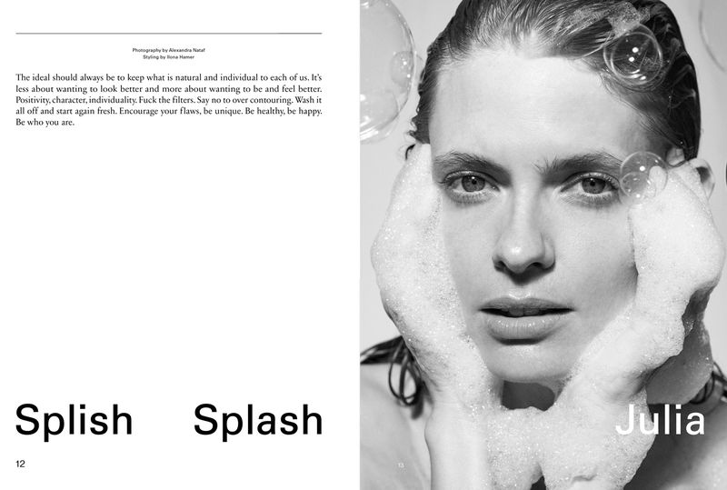 Julia / Splish Splash (Unconditional Magazine)
