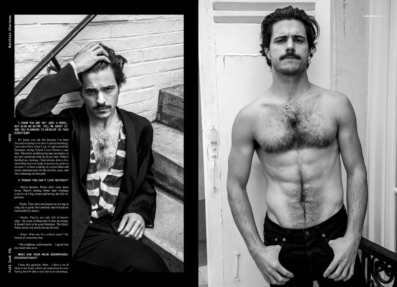 Matthieu Charneau for Nvrmind Paper (Various Editorials)