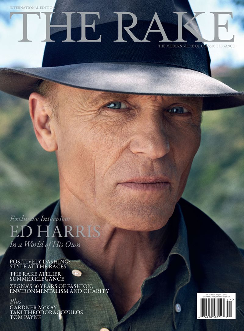 The Rake July 2018 Cover with Ed Harris (The Rake)