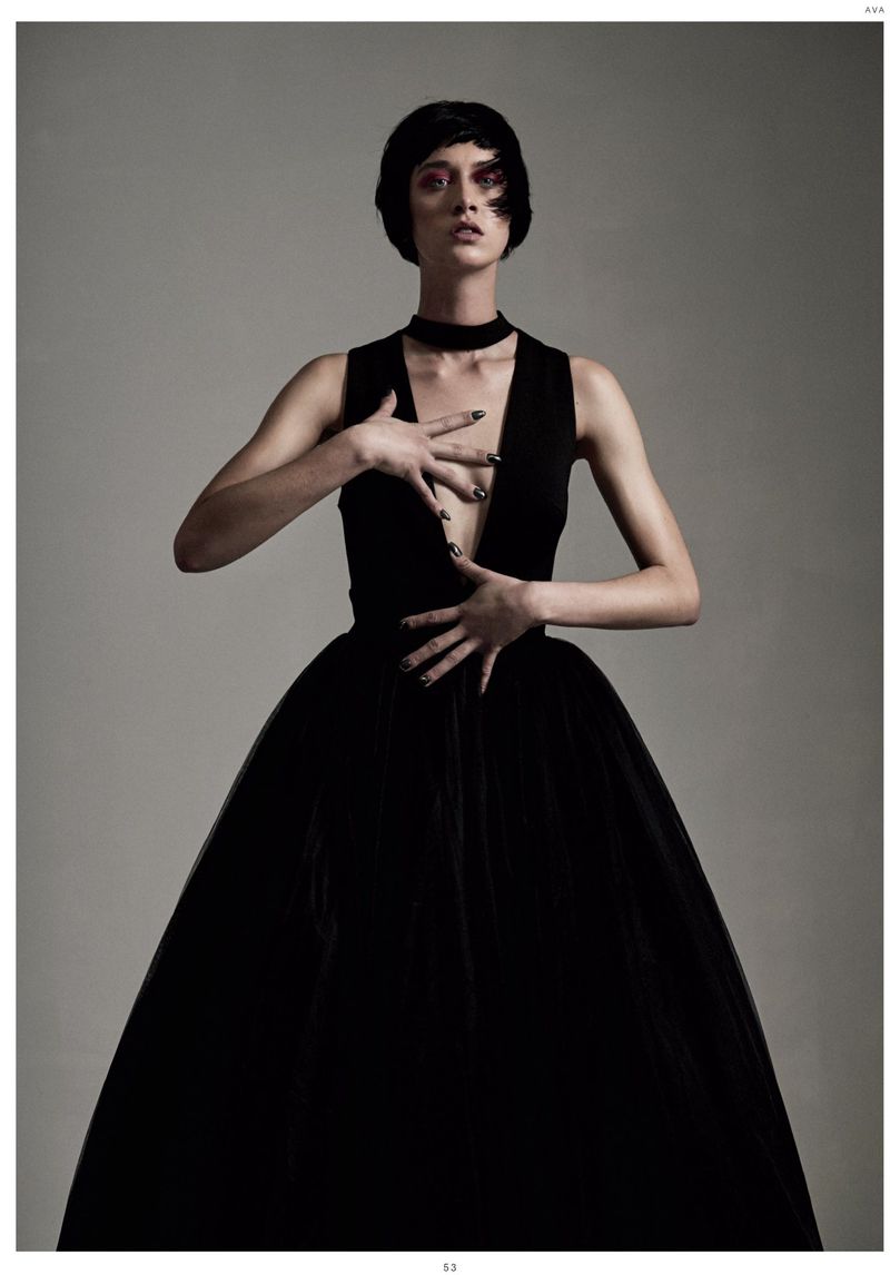 Ava McAvoy for HAUNTED (Various Editorials)