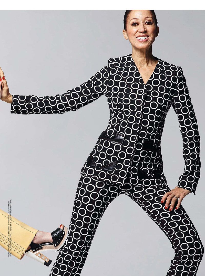 Pat & Anna Cleveland (Elle France)