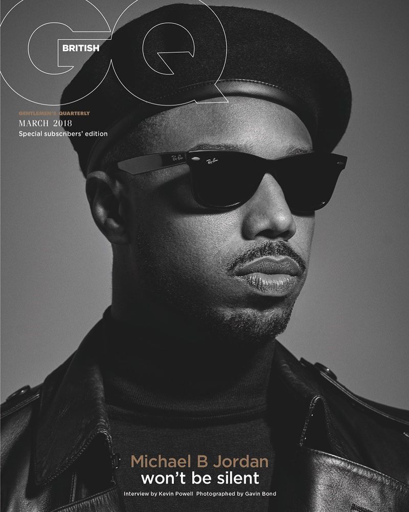 British G.Q. March 2018 Cover (British GQ)