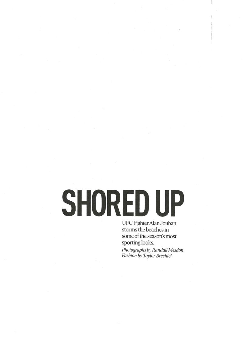 Shored Up (L'Officiel USA)