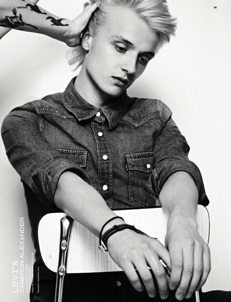 Cameron Alexander by Kacper Kasprzyk (Dazed Magazine)