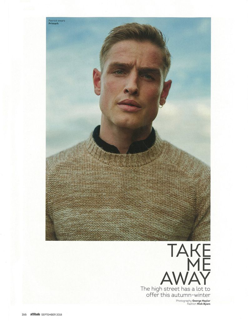 Take Me Away by George Naylor (Attitude Magazine)
