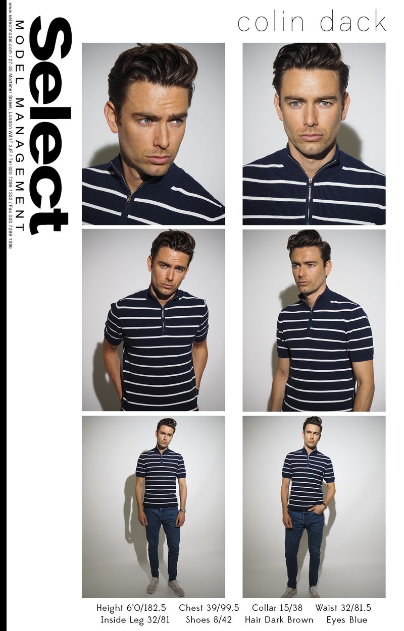 Select Models Men F/W 2018 Polaroids/Portraits (Polaroids/Digitals)