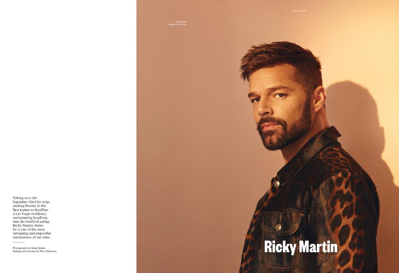 Ricky Martin Feature (Iris Covet Book)