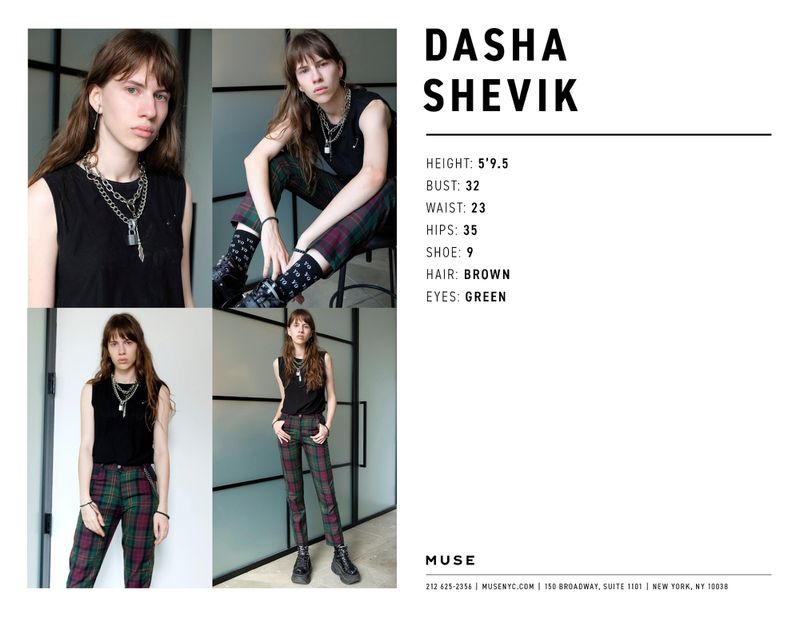 Muse Models F/W 2018 Polaroids/Portraits (Polaroids-Digitals)