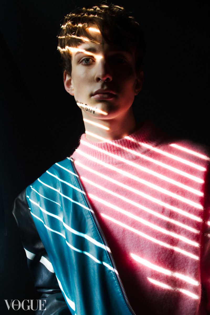 Portraits of Luke (Vogue.it)