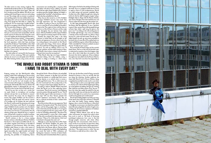 I Am Not A Robot - BINA 48 (Garage Magazine)