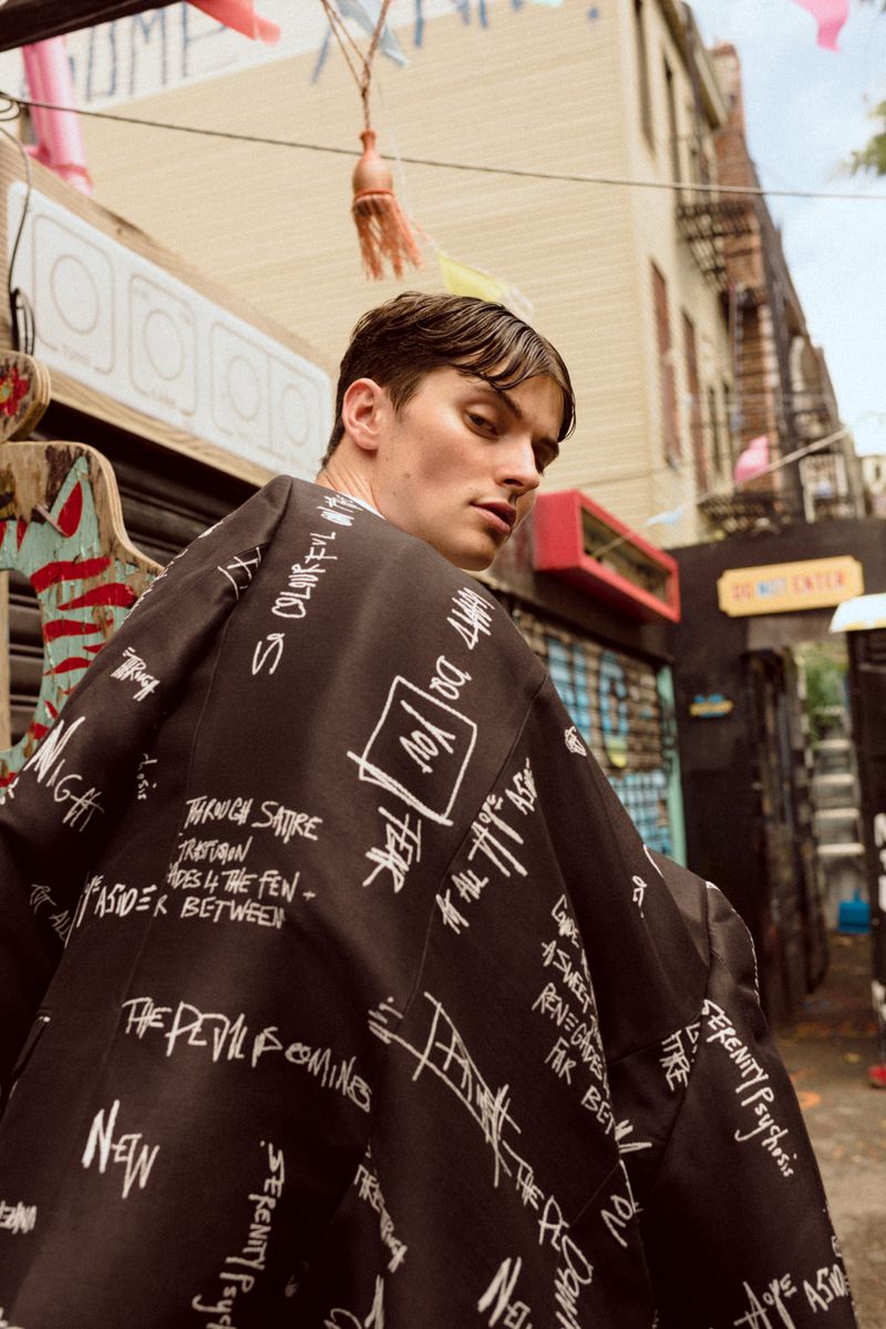 Blending 80s Punk and Preppy Nostalgia (The Hunger Magazine online)