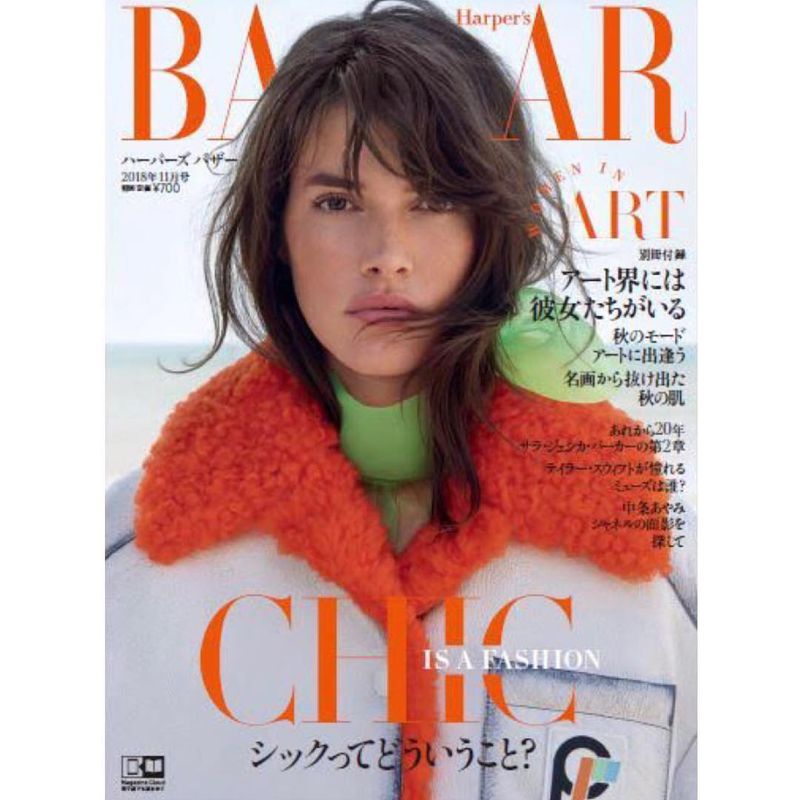 Harper's Bazaar Japan November 2018 Cover (Harper's Bazaar Japan)