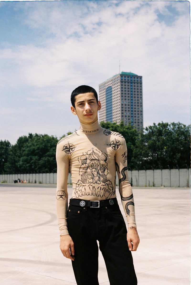 Vetements show backstage + press shot (Vetements)