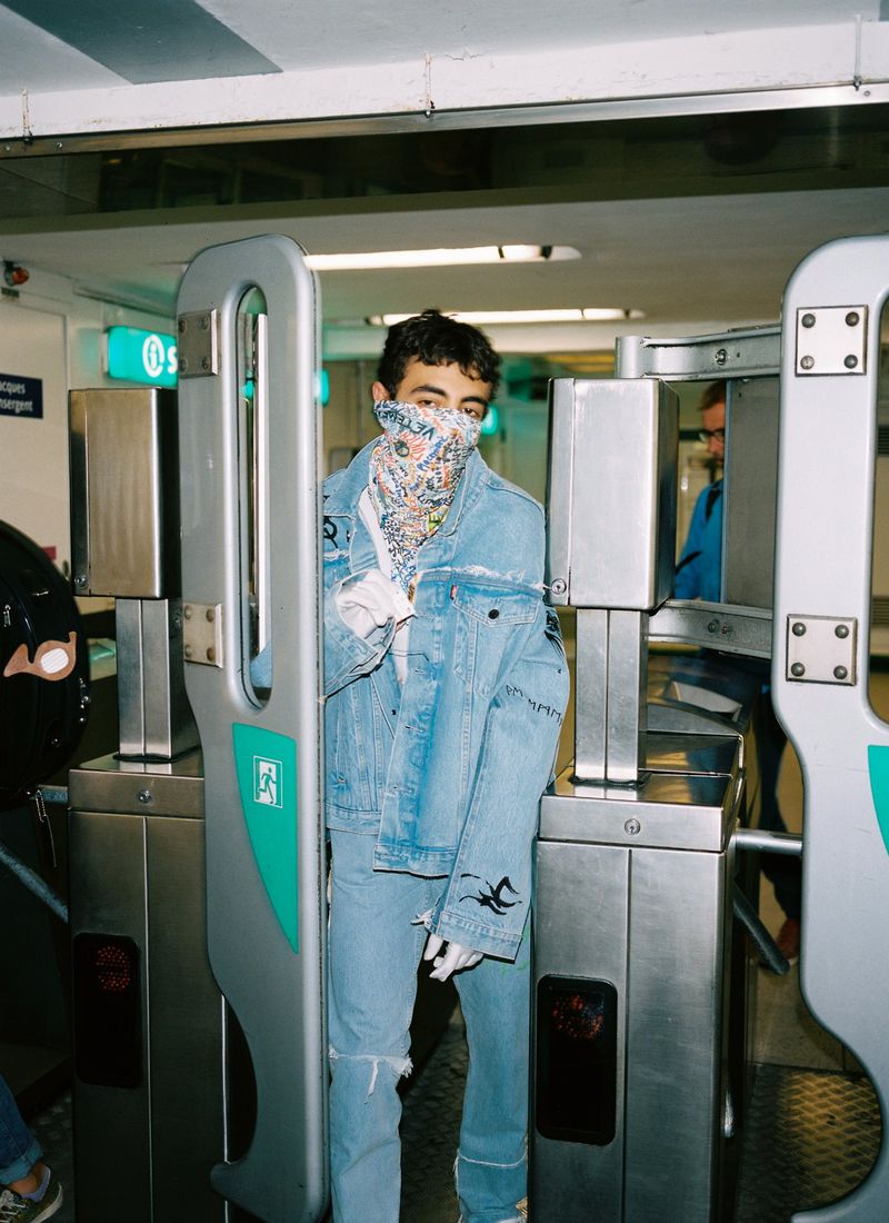 Vetements show backstage + press shot (Vetements)