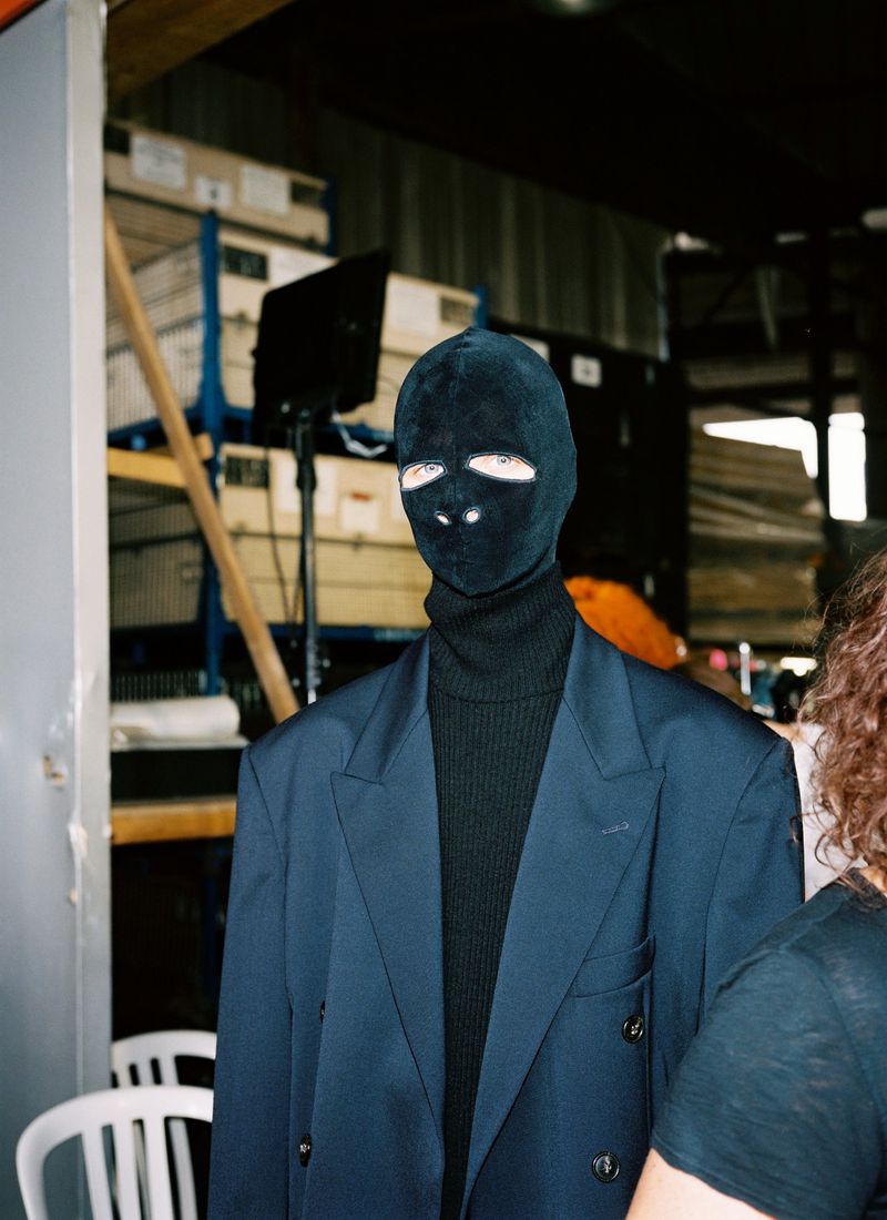 Vetements show backstage + press shot (Vetements)