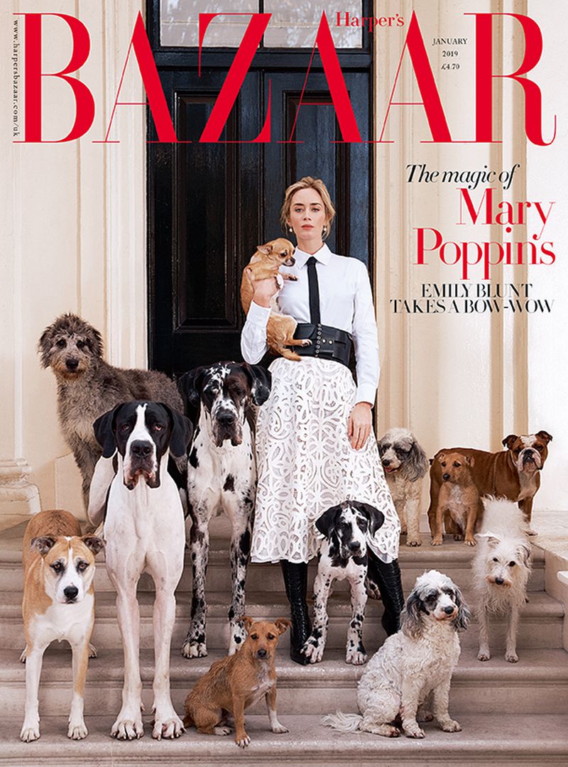 Harper's Bazaar January 2019 Covers (Harper's Bazaar UK)