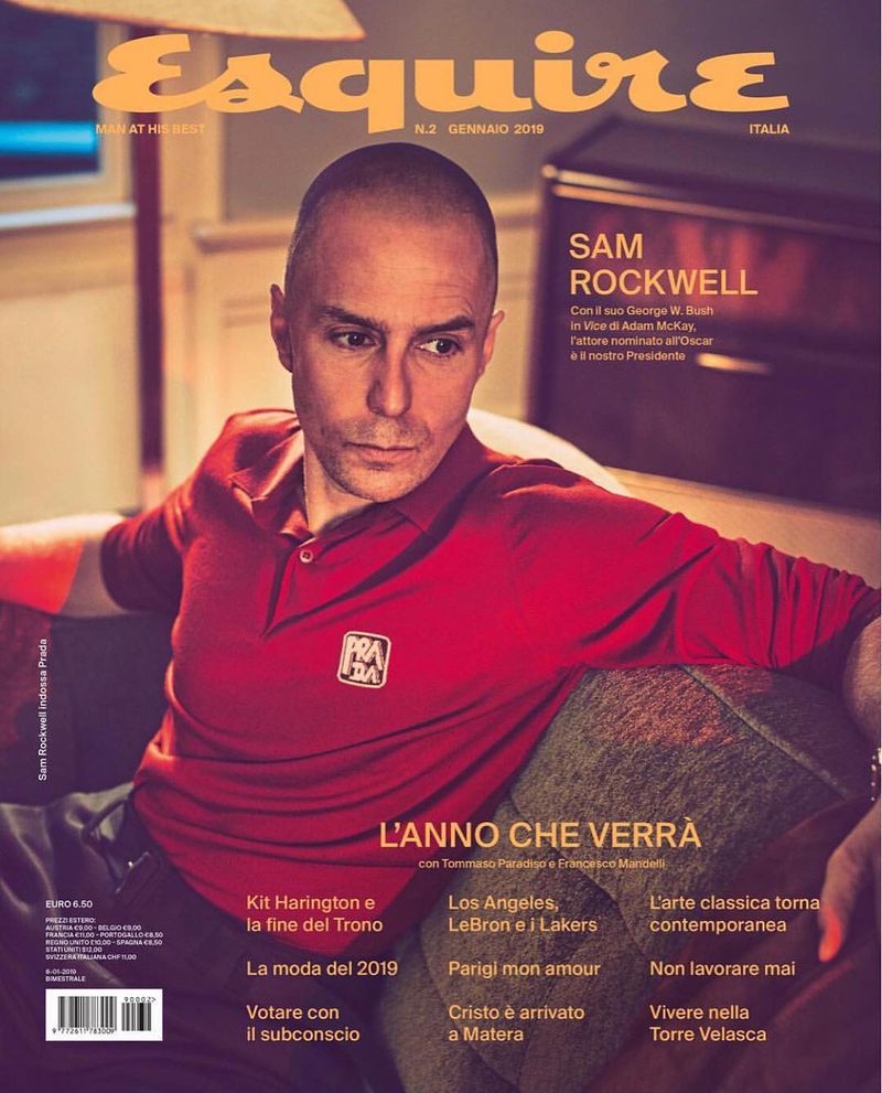Esquire Italia February 2019 Cover (Esquire Italia)