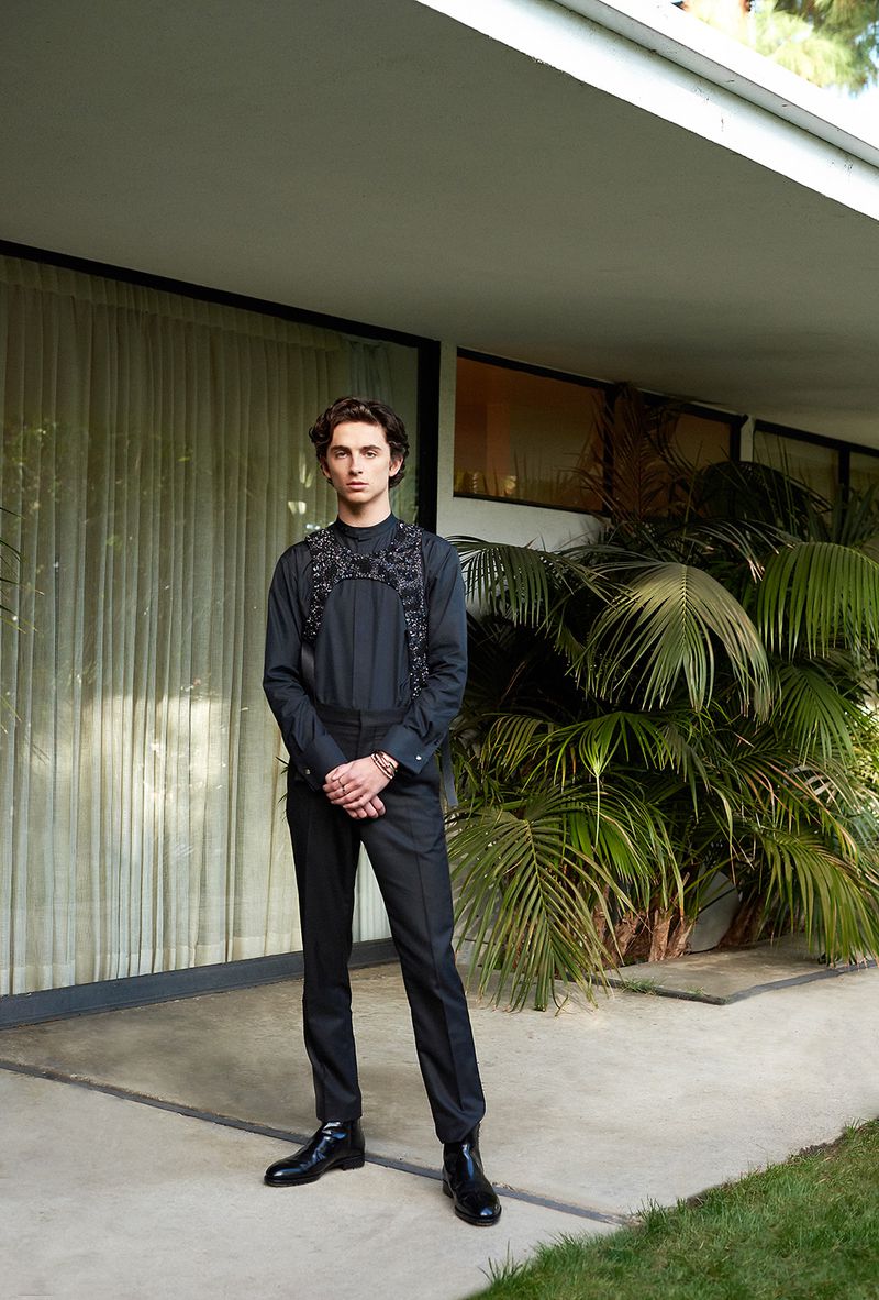 Timothée Chalamet for Cartier (Portrait)