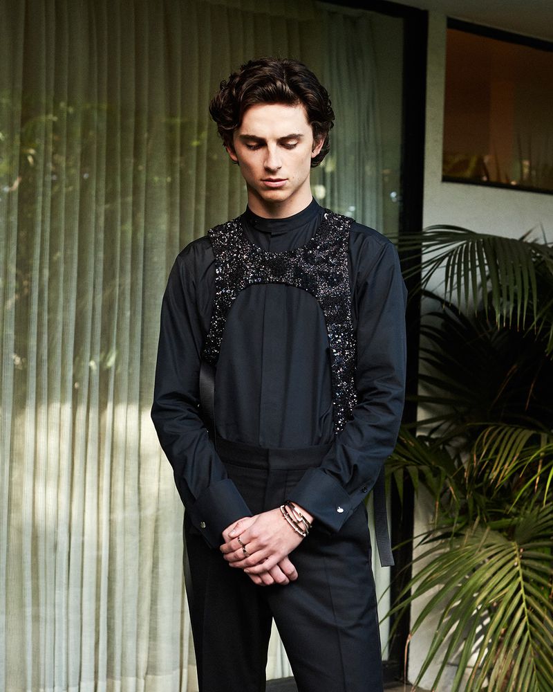 Timothée Chalamet for Cartier (Portrait)