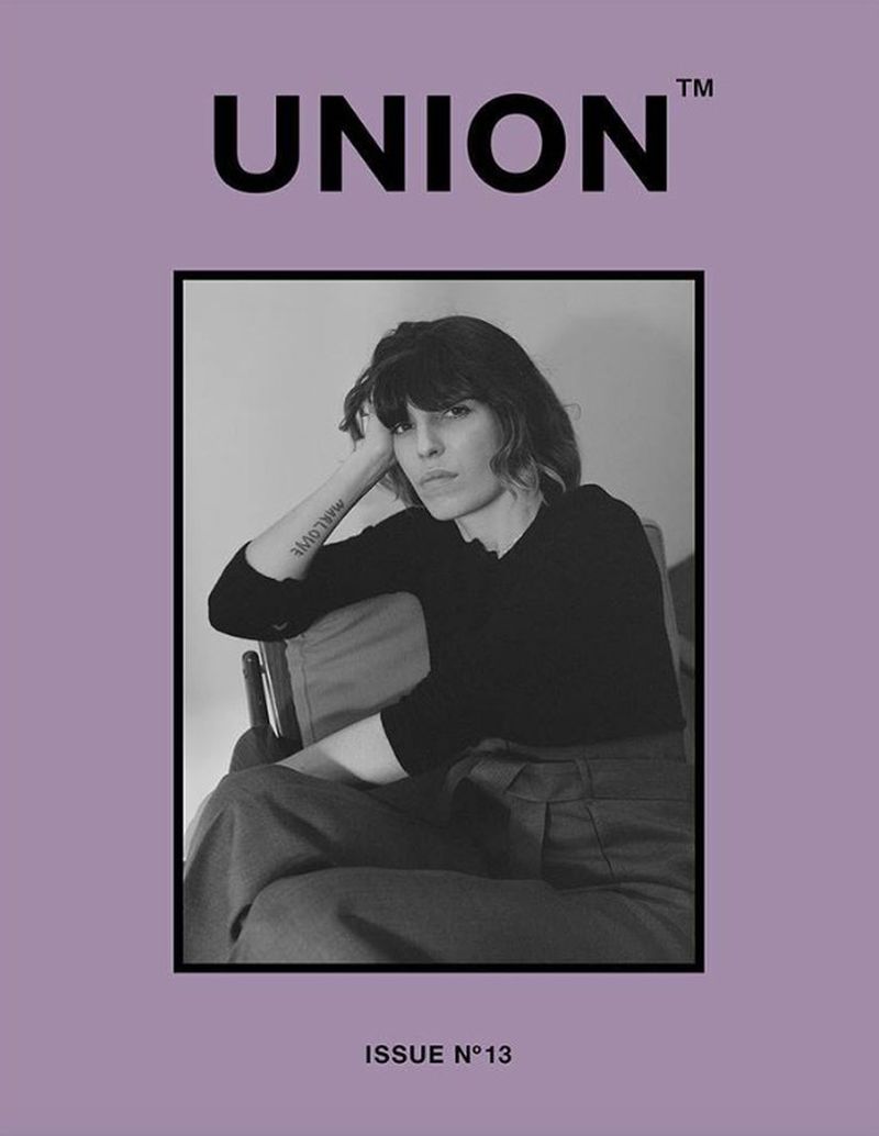 Union Magazine #13 Fall/Winter 2018 Cover by Edouard Sanville (Union ...