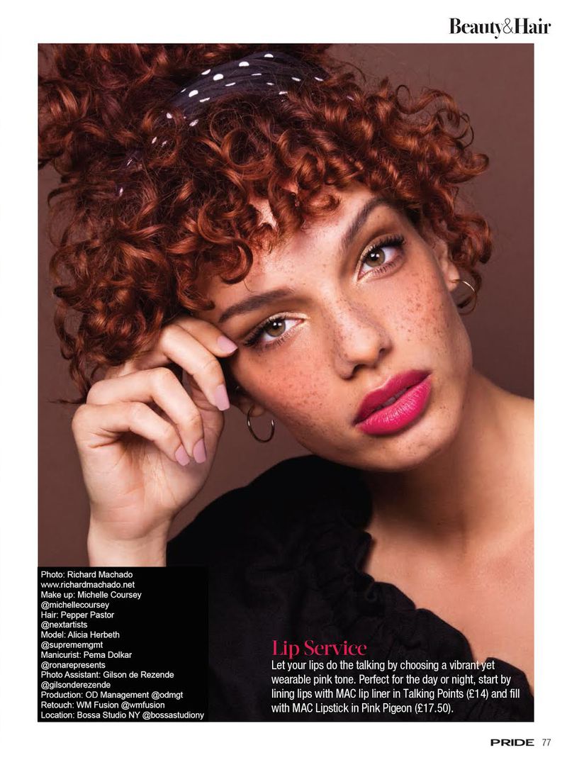 Rise & Shine for Pride Magazine UK (Various Editorials)