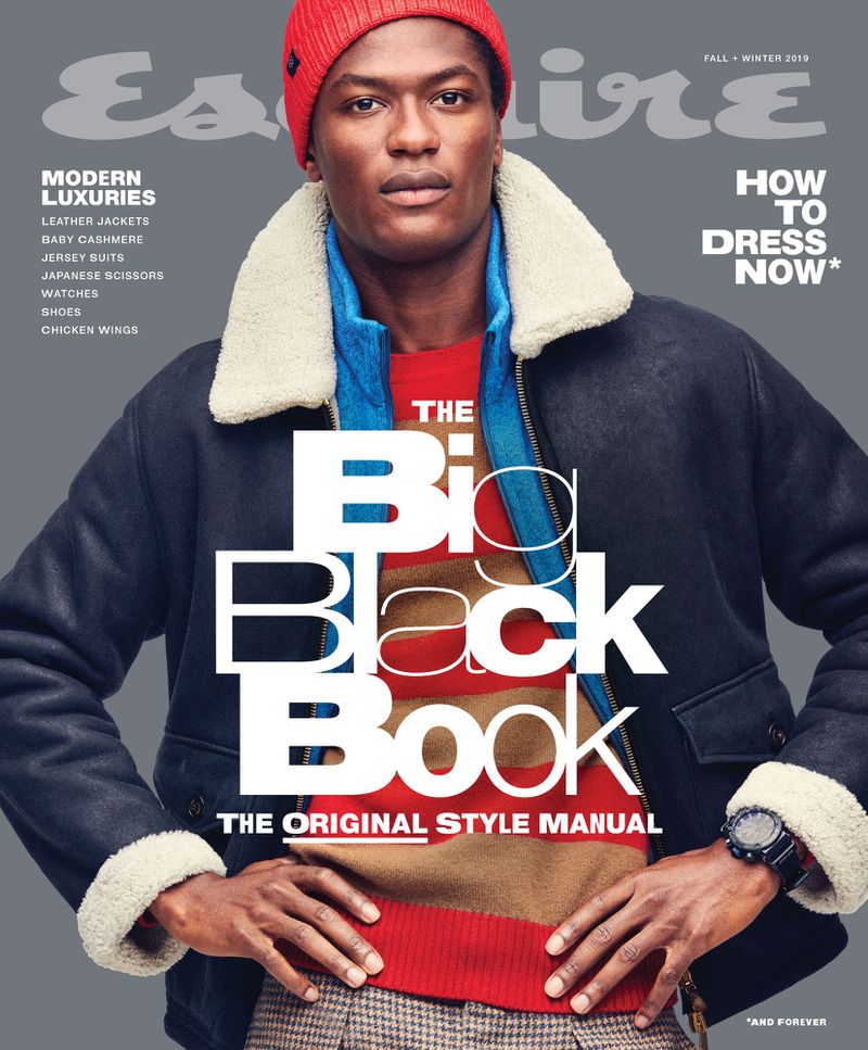 Esquire The Big Black Book Fall/Winter 2019 Cover (Esquire The Big ...