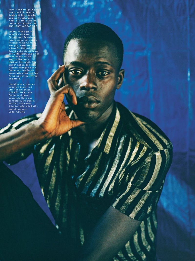 Alpha Dia in Paris/Dakar (Achtung Magazine)