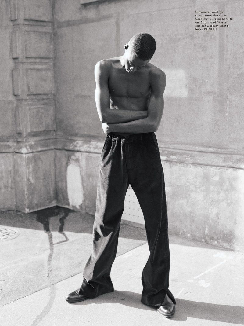 Alpha Dia in Paris/Dakar (Achtung Magazine)