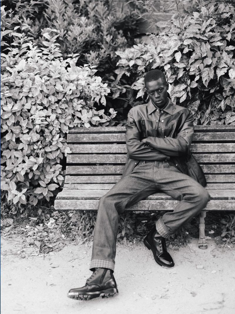 Alpha Dia in Paris/Dakar (Achtung Magazine)